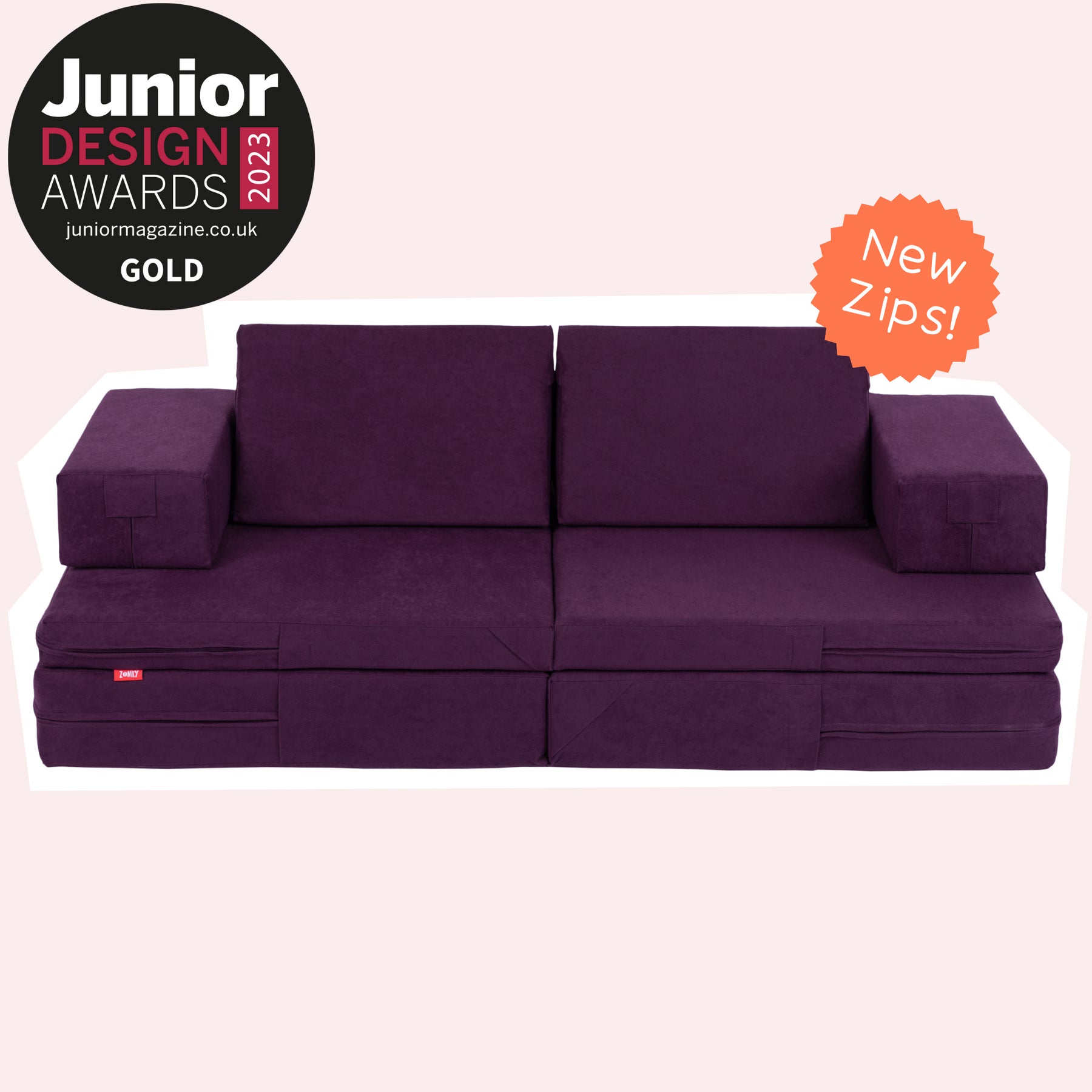 Zonky Indoor Play Sofa | Play Sofa for Kids | Best Play Sofa